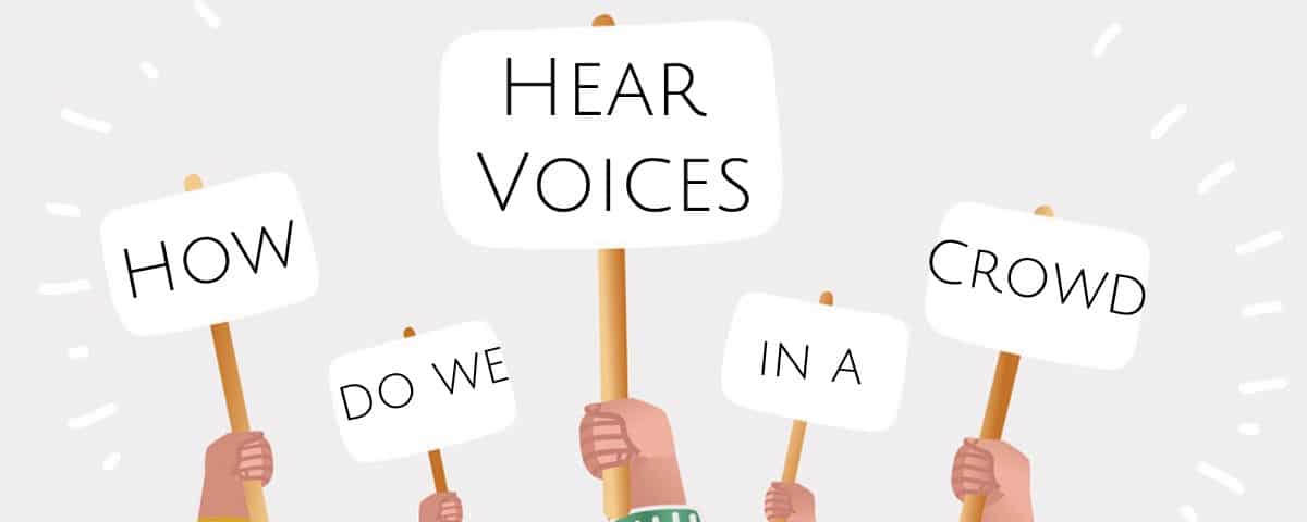 How Do We Hear Voices in a Crowd? | Hearing Aid Specialists of the ...